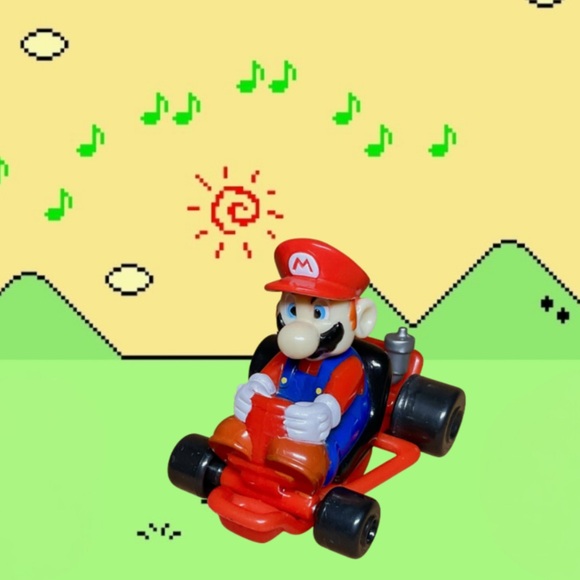 Nintendo | Toys | 202 Super Mario Kart Mario Bros Red Racer Car | Poshmark